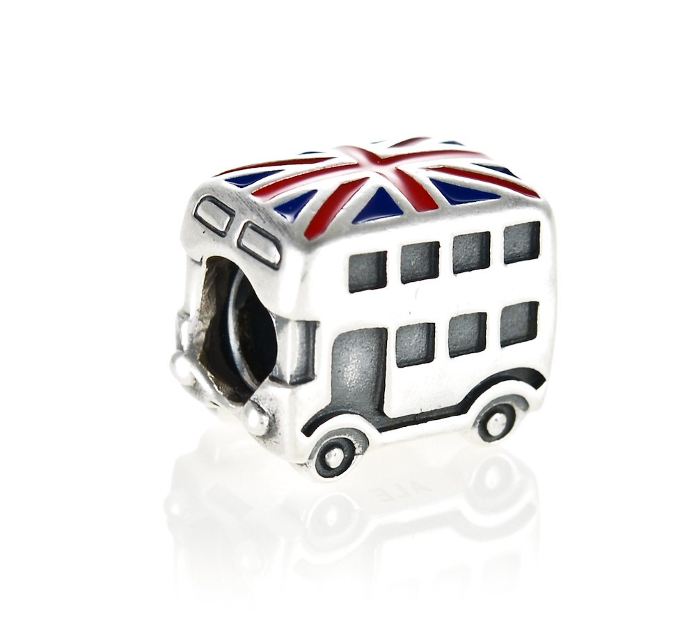 Pandora Silver London Bus Charm 791049ER | John Greed Jewellery